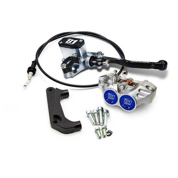 Front brake kit comp. 8.1 with MC-11 + New Era caliper for F32 Paioli ...